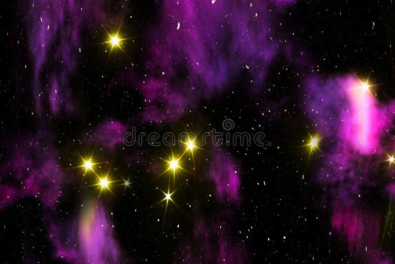 Gorgeous Galaxy and Stars. Science Stock Photo - Image of dark, night ...