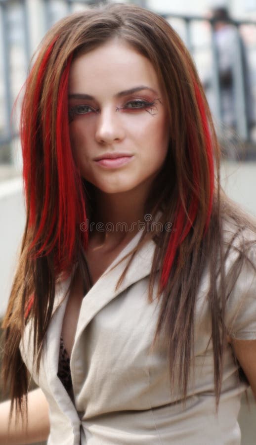 Gorgeous girl, stock image. Image of looking, woman, caucasian - 1288831