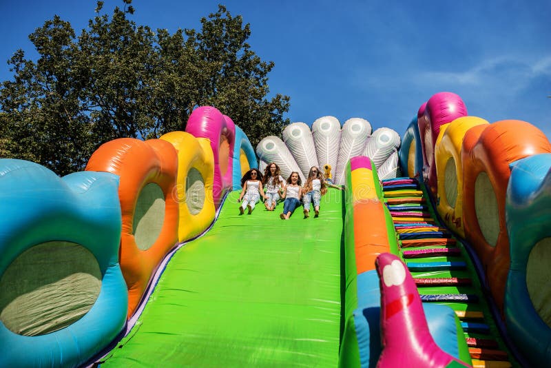 Gorgeous girls having fun stock image. Image of green - 236085573