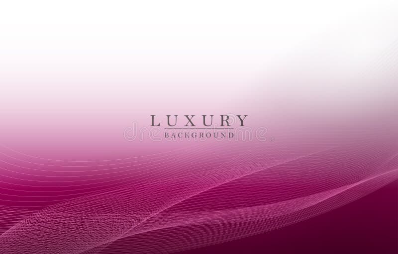 Gorgeous Illustration of Pink Light Shade, Minimal Wave Patterns Stock ...