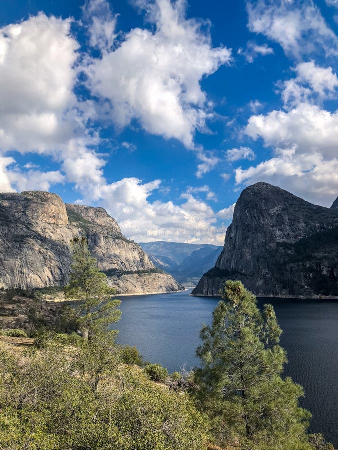 Gorgeous Landscape at Hetch Hetchy Trail Stock Image - Image of ...