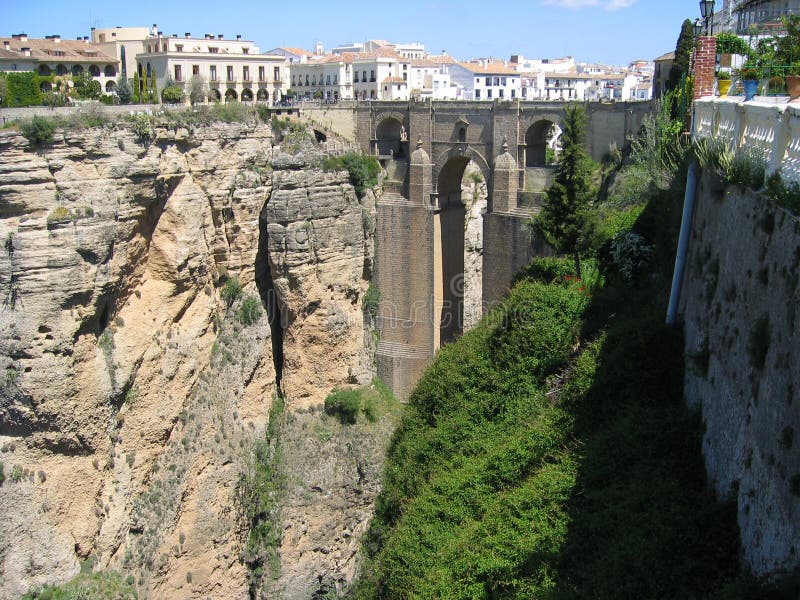 Gorgeous Landscape in Ronda, Spain Stock Image - Image of country ...