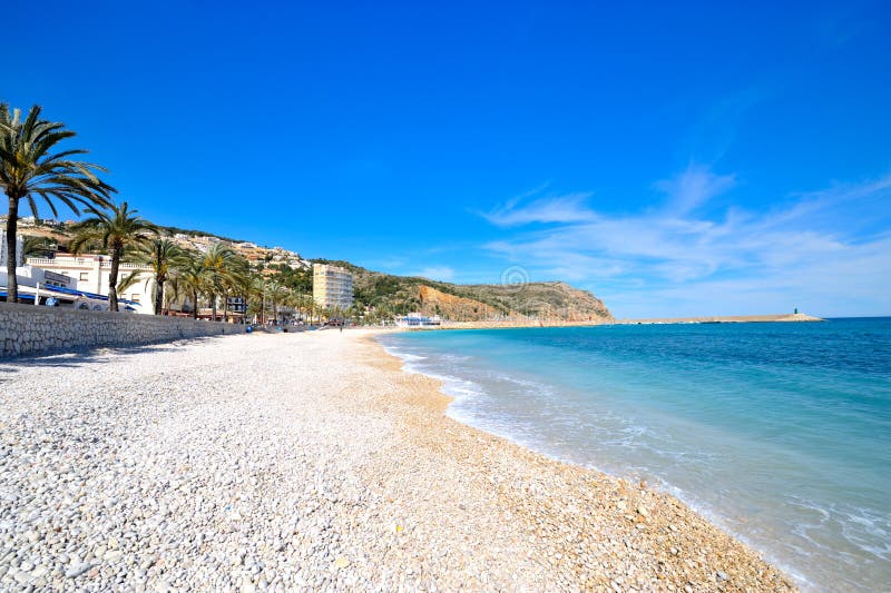 Gorgeous Mediterranean Beach Stock Photo - Image of outdoor, bright ...