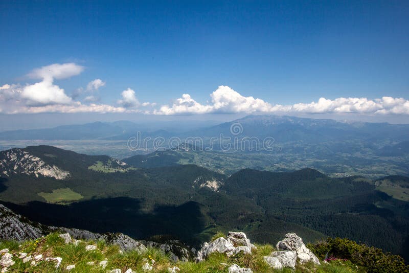 Gorgeous Mountainous Area in Greenery Stock Photo - Image of area ...