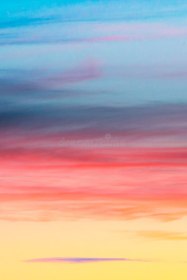 Gorgeous Panorama Twilight Sky and Cloud at Morning Background Stock ...
