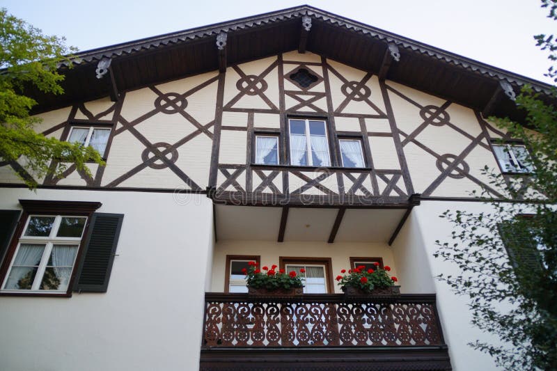 A Gorgeous Bavarian House (Germany) Stock Image - Image of gorgeous ...