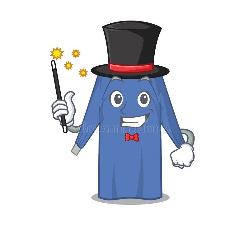 A Gorgeous Smart Magician of Disposable Clothes Cartoon Design Style ... A Gorgeous Smart Magician of Disposable Clothes Cartoon Design Style ...