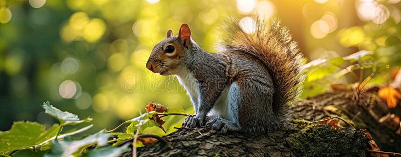 Gorgeous Squirrel in Park during Summer Day Stock Photo - Image of ...
