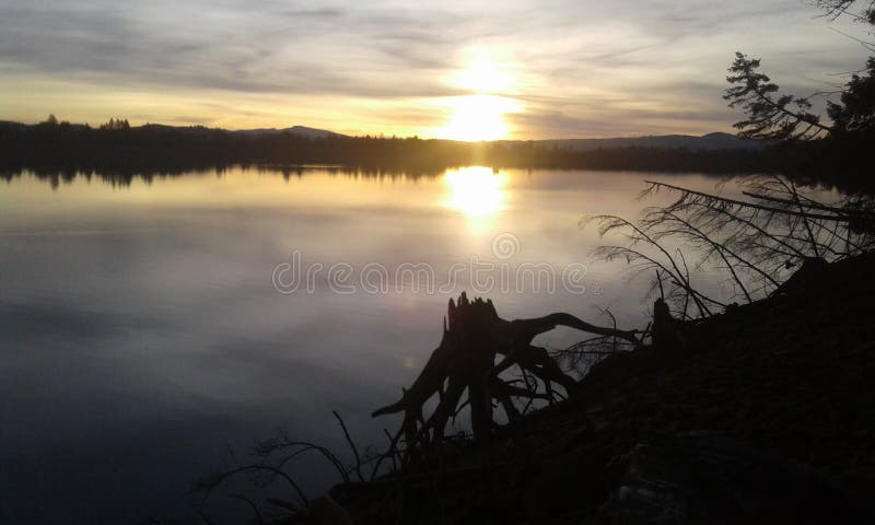 Gorgeous sunset stock image. Image of gorgeous, home - 110250817