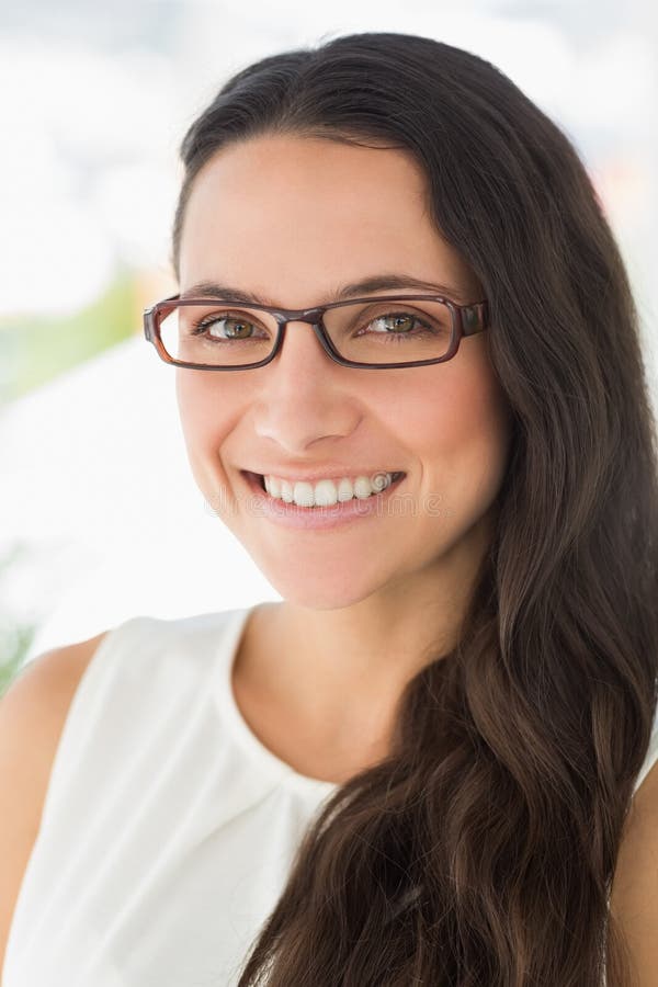 Gorgeous Young Designer Smiling at Camera Stock Photo - Image of view ...