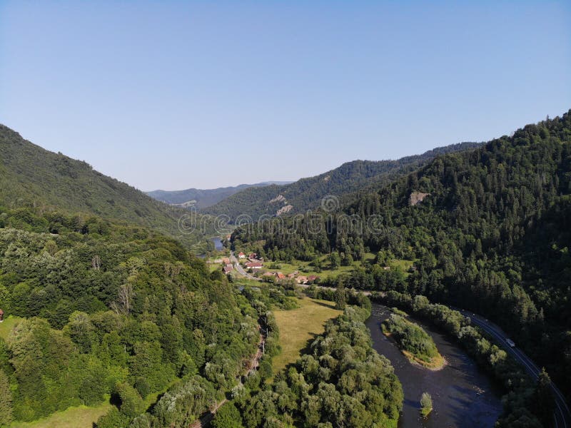 Gorges or River Mures,Romania Stock Photo - Image of forest, gorges ...