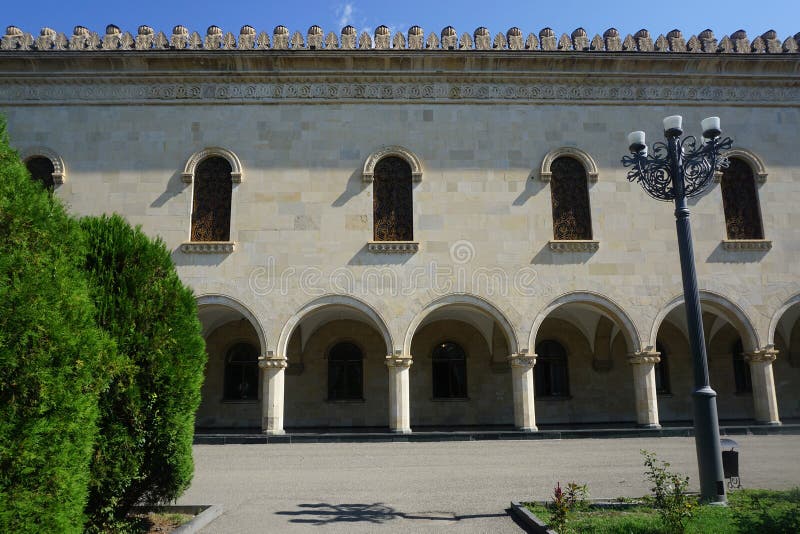 Gori Stalin Museum Windows View Stock Photo - Image of communistic ...