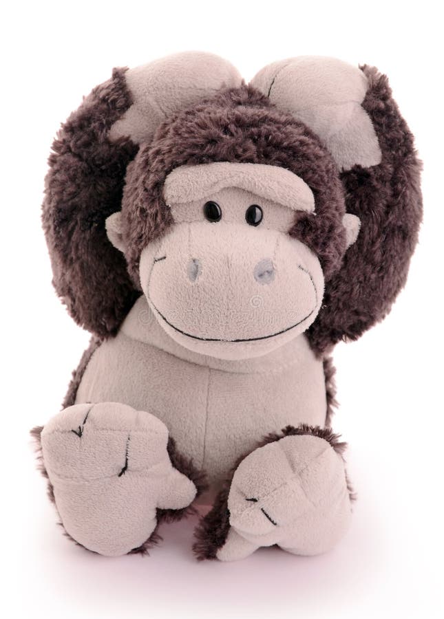 Gorilla toy stock image. Image of innocence, monkey, smile - 22869289