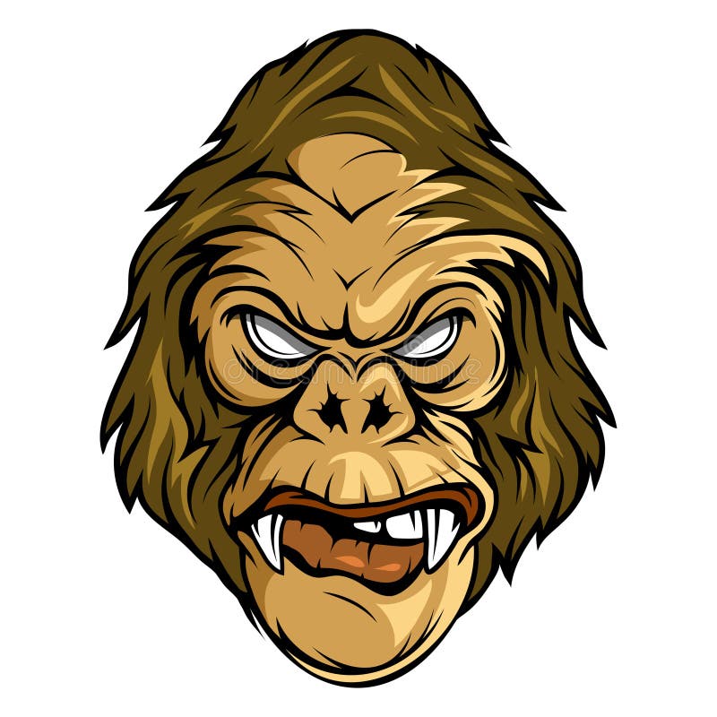 Scary Gorillas Stock Illustrations – 34 Scary Gorillas Stock ...