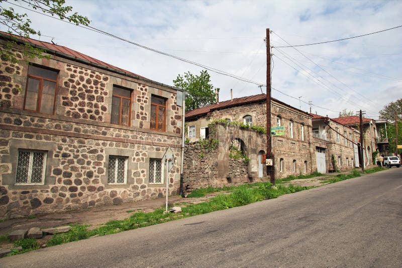 Goris, Armenia - 07 MAY 2013: Goris is Small City in the Mountains of ...