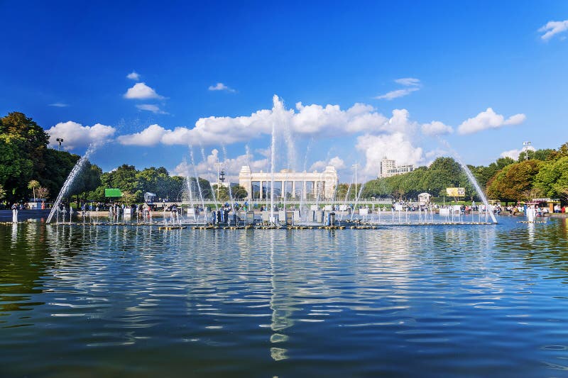 Gorky Park in Moscow, Russia Stock Photo - Image of center, fresh: 77258146