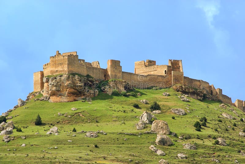 Castle Gormaz, Soria, Spain Stock Photo - Image of soria, defense: 8495070