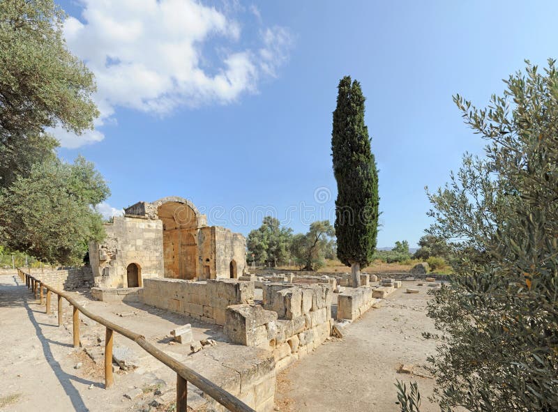 Gortyna Crete stock image. Image of artifacts, neolithic - 13948133