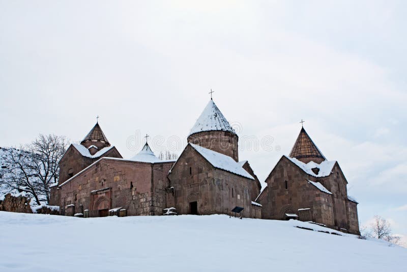 Goshavank Monastery stock image. Image of armenia, priest - 18598545