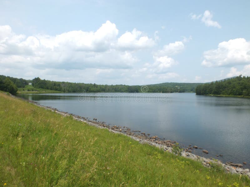 Goshen Ocean stock photo. Image of pond, loch, tree, water - 97490094