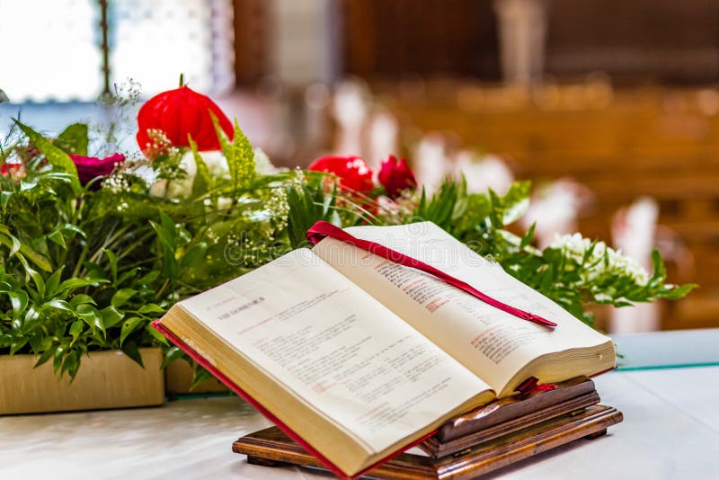 Gospel book stock image. Image of christ, faith, catholic - 72136919