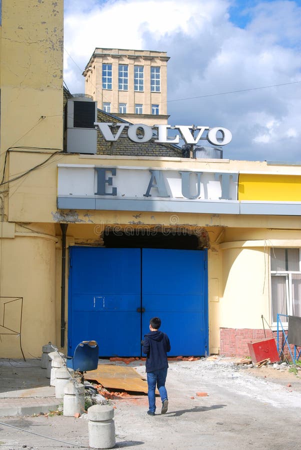 Gosplan-Garage Architektur Von Konstantin Melnikov in Moskau ...