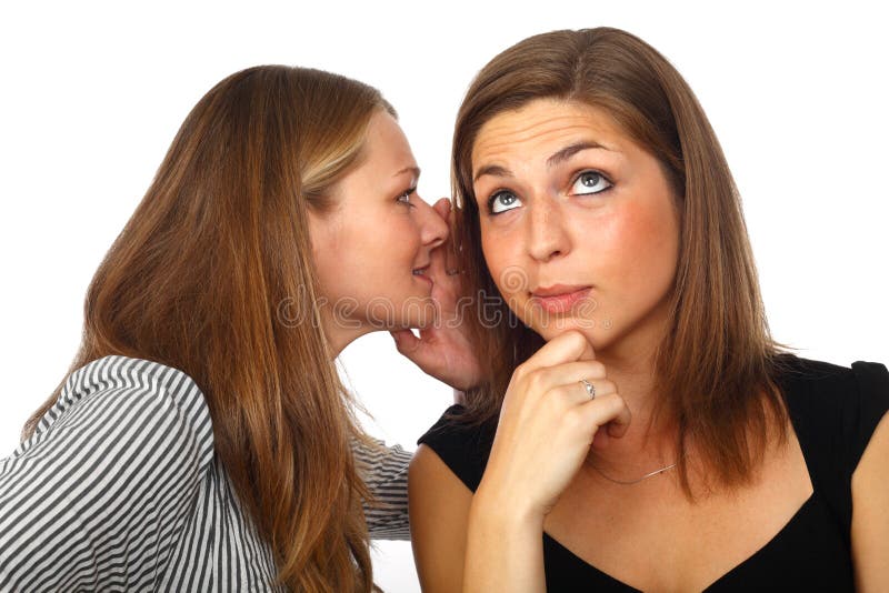 Gossip stock photo. Image of humorous, female, white - 10248228