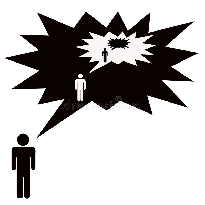 No nagging stock illustration. Illustration of stress - 14085394