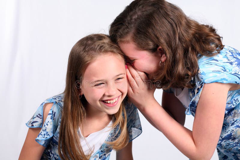 Gossip stock image. Image of preteens, friends, kids, person - 2415101
