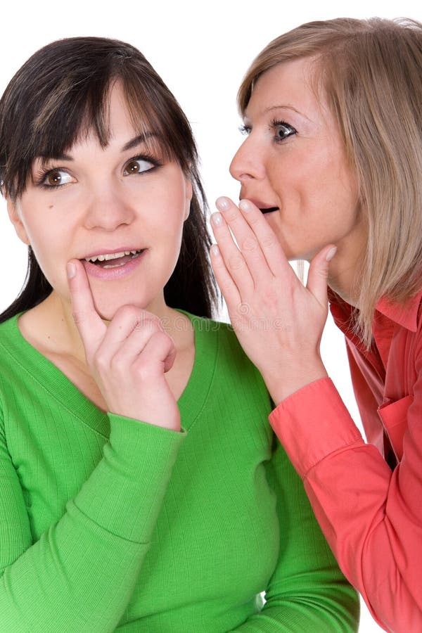 Two Asian Teenagers Gossiping Stock Image - Image of amazed, expression ...