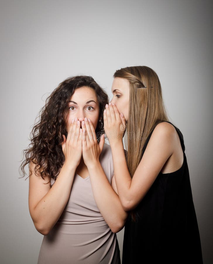 Gossip stock image. Image of curly, face, laugh, couple - 55046513