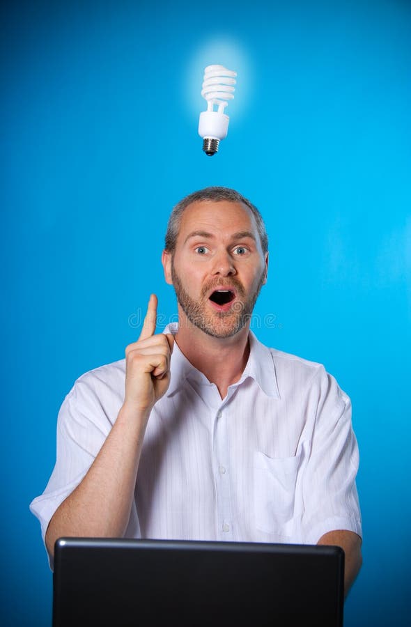 Got it! stock photo. Image of bright, finger, glow, computer - 2663340