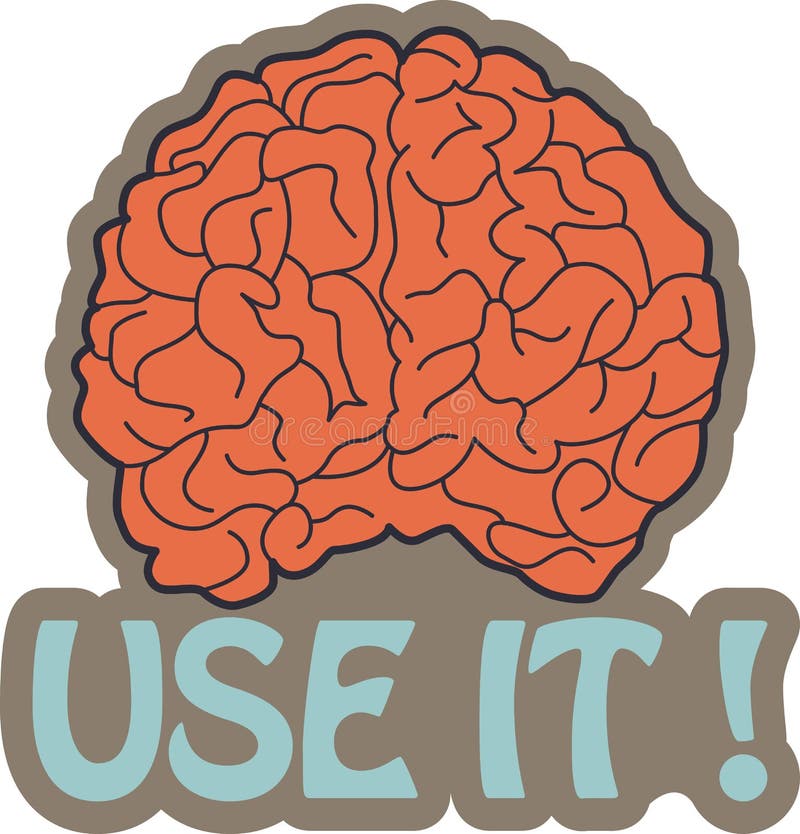 Knowledge is Power stock vector. Illustration of intellect - 12917273