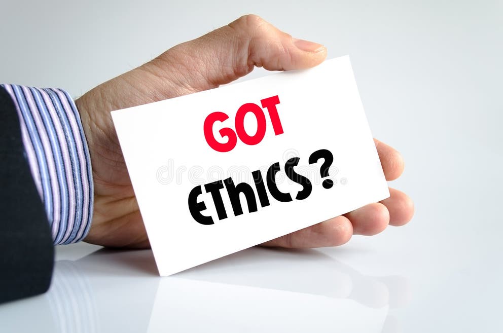 Got ethics text concept stock photo. Image of criteria - 89835698