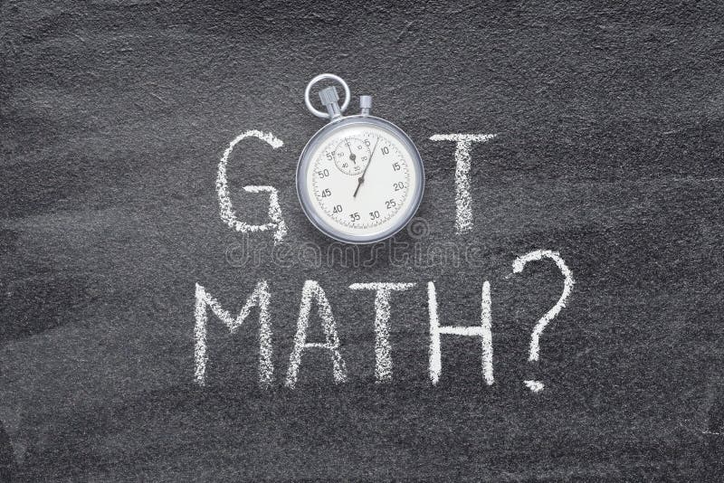 Got math watch stock photo. Image of education, mind - 183624774