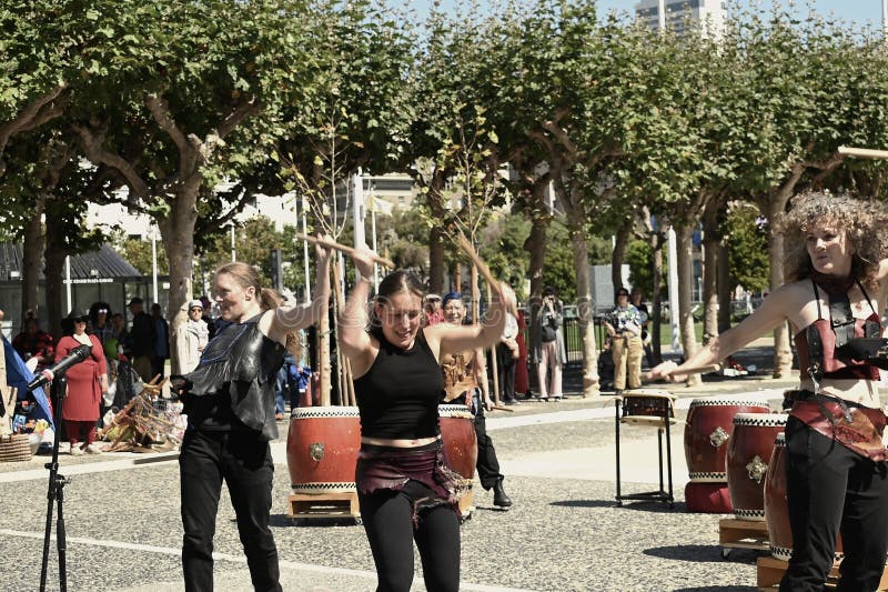 We Got the Power the People Vs Project 2025 San Francisco Drummers Performing 113 Editorial ...