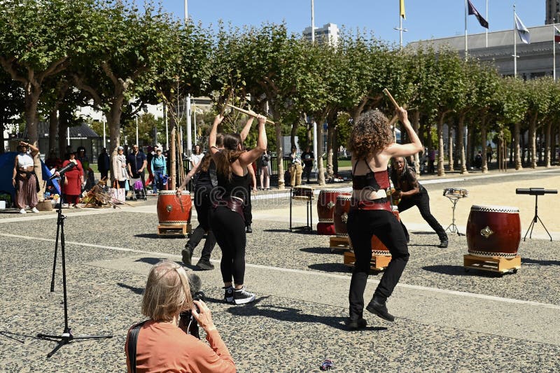We Got the Power the People Vs Project 2025 San Francisco Drummers Performing 115 Editorial ...