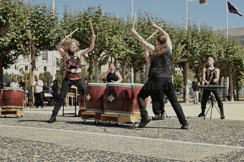 We Got the Power the People Vs Project 2025 San Francisco Drummers Performing 126 Editorial ...