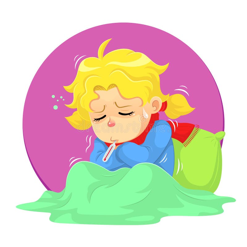 Got Sick stock vector. Illustration of cold, headache - 46375188