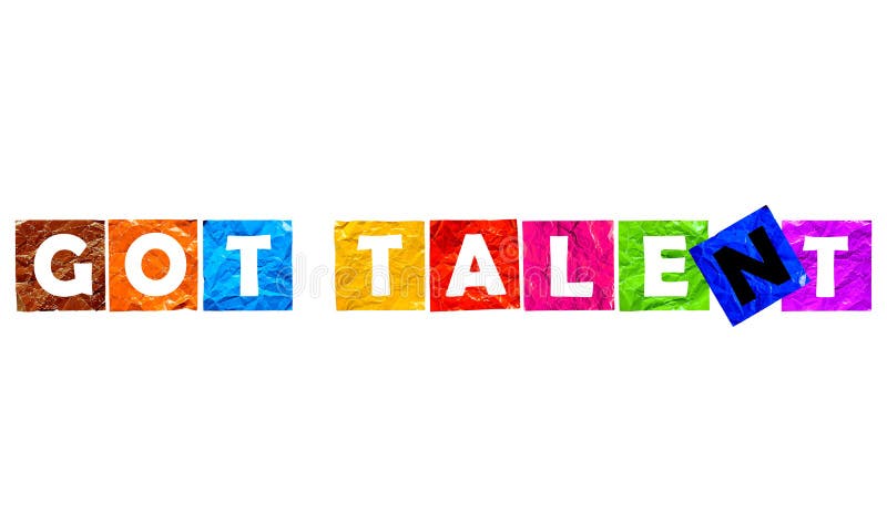 GOT TALENT stock illustration. Illustration of businessman - 229548474