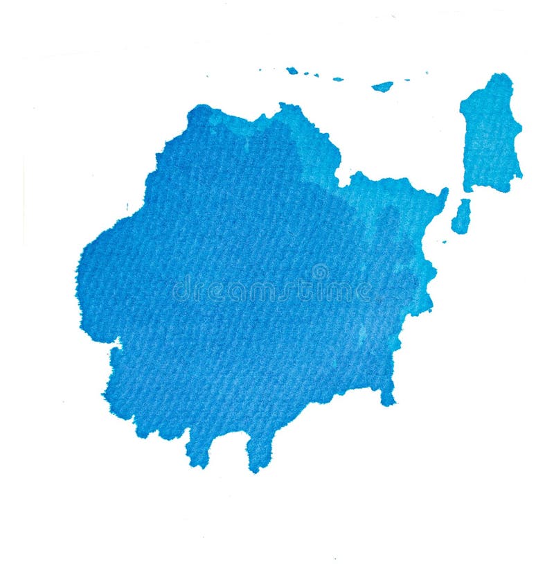 Círculo azul da pintura ilustração stock. Ilustração de creatividade ...