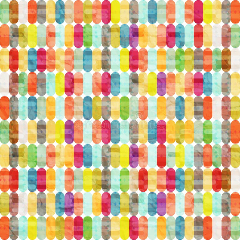 Gotas coloridas ilustración del vector. Ilustración de mosaico - 43480407