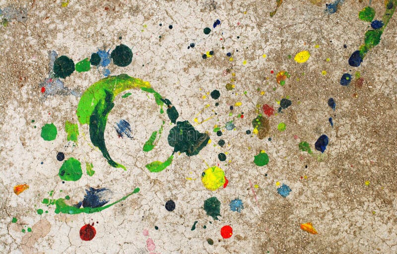 Gotas da cor foto de stock. Imagem de cinzento, palma - 16463416