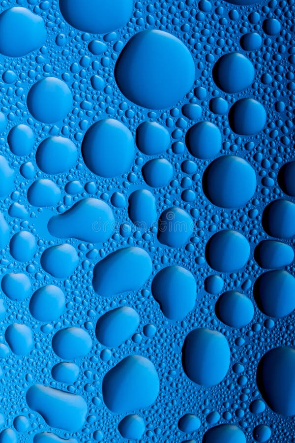 Gotas del agua azul imagen de archivo. Imagen de ambiente - 13928529