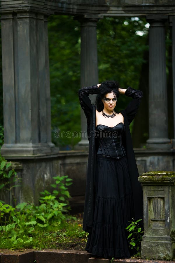 Goth stock image. Image of culture, dead, graveyard, burial - 13634383