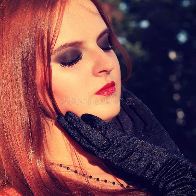 Goth girl stock image. Image of female, holiday, dress - 32872831