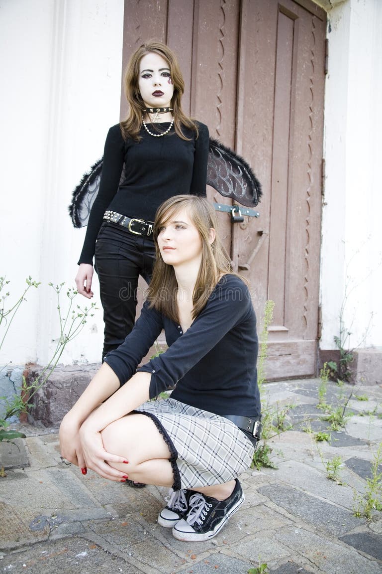 178 Goth Girl Wings Dragon Stock Photos - Free & Royalty-Free Stock ...