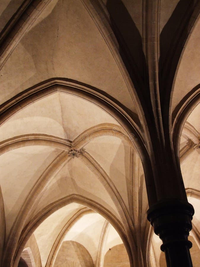 Gothic Arches stock photo. Image of detail, cathedral - 3920186