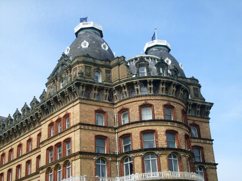 Grand Gothic Hotel stock image. Image of place, scarborough - 4821805