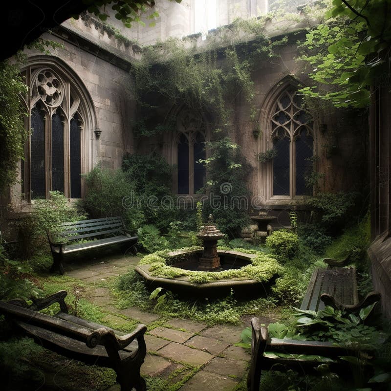 Gothic Backyard Stock Illustrations – 260 Gothic Backyard Stock ...